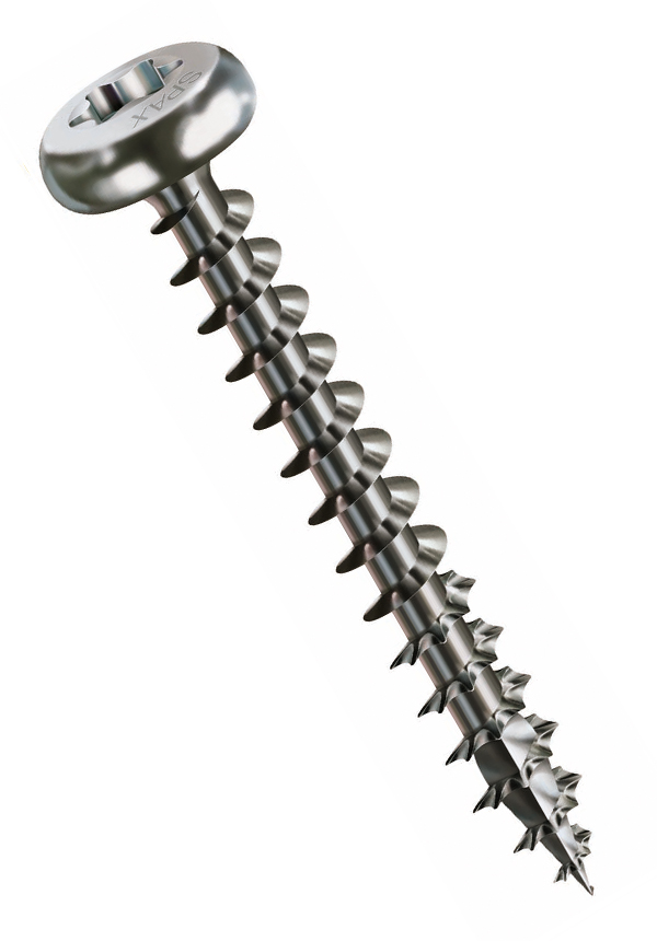 SPAX Schraube Halbrundkopf T-STAR plus 4CUT VG WIROX 5x70mm T20 VE=100